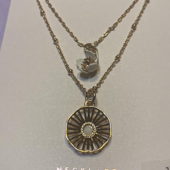 LC Lauren Conrad | Jewelry | Nwt Lc Lauren Conrad 2 Strand Necklace ...